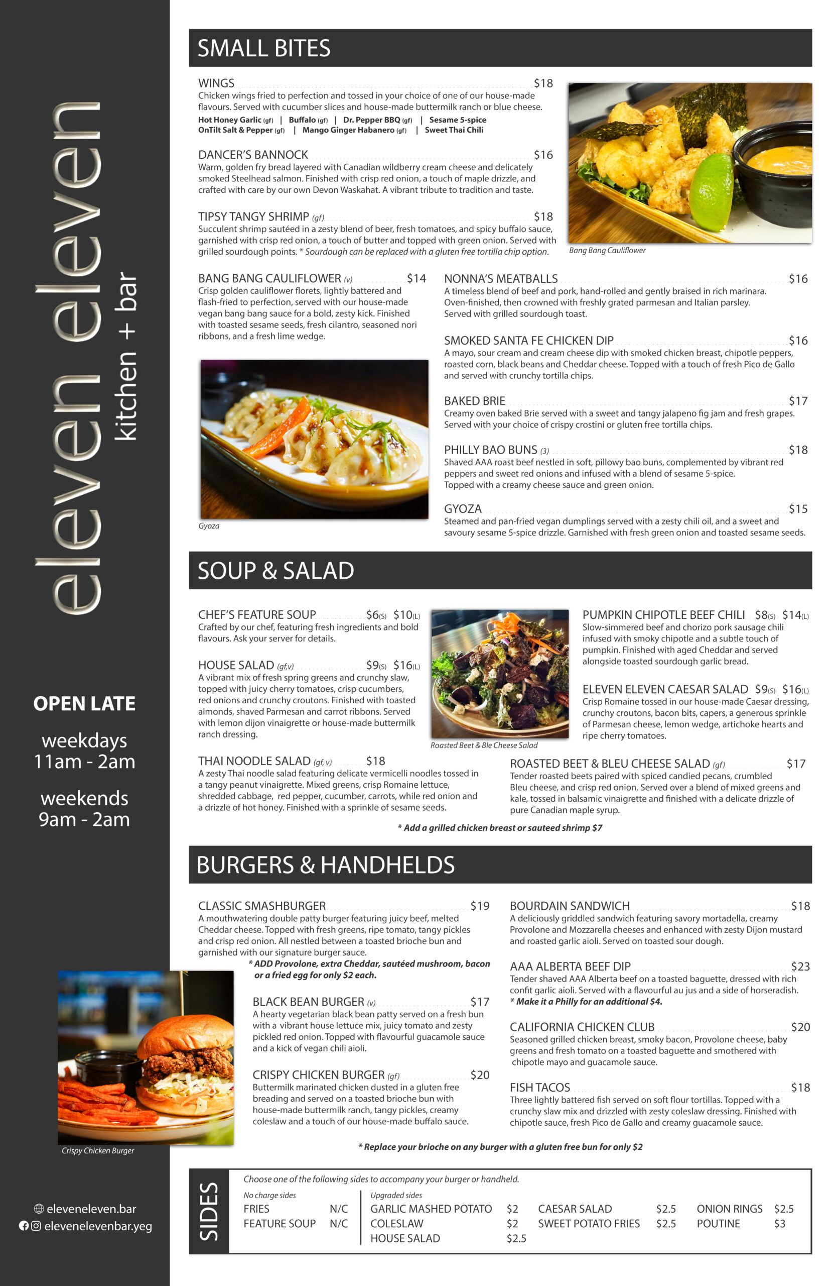 Menu – ElevenEleven